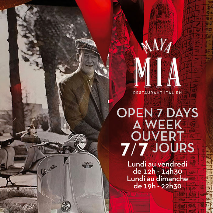 Maya Mia, restaurant italien à Monaco